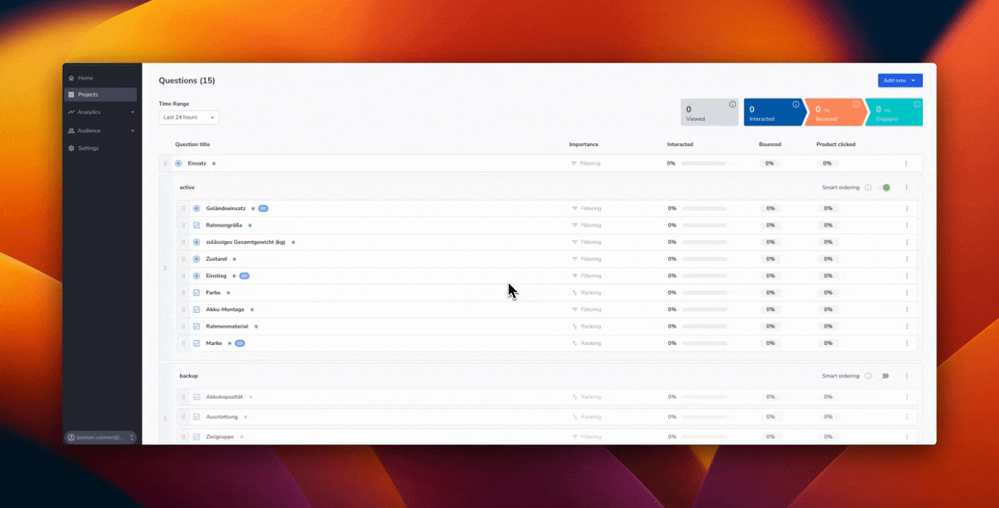 Analytics | Purchases